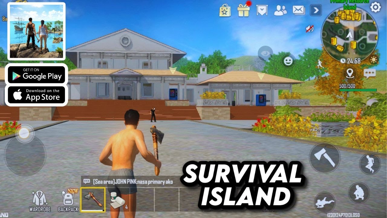 SURVIVAL ISLAND Gameplay || SURVIVAL ISLAND Android iOS Mobile Gameplay ...