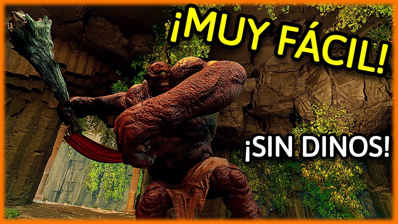 ¡Cómo DERROTAR a THODES THE WIDOWMAKER SIN dinos en ARK! 🔥 Guía y ...