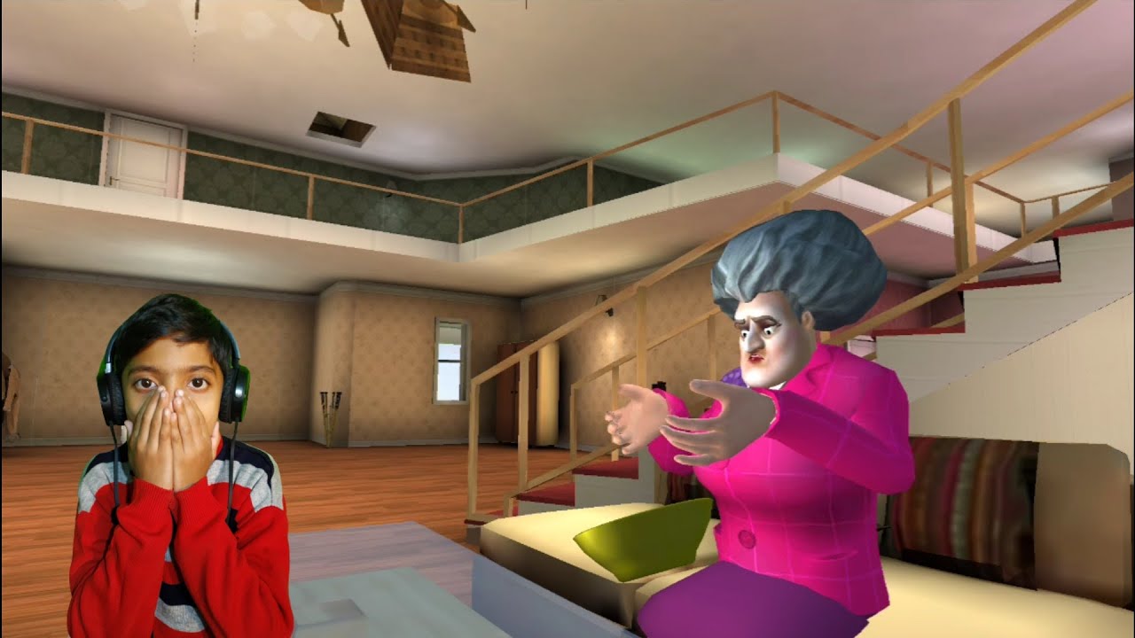 Scary Teacher 3D Prank Gameplay ll Scary Teacher Game ll Miss T - YouTube