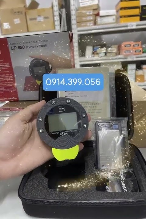 Máy đo độ dày lớp phủ kett LZ-990 - HÀNG CÓ SẴN #tousei #trending #funny - YouTube