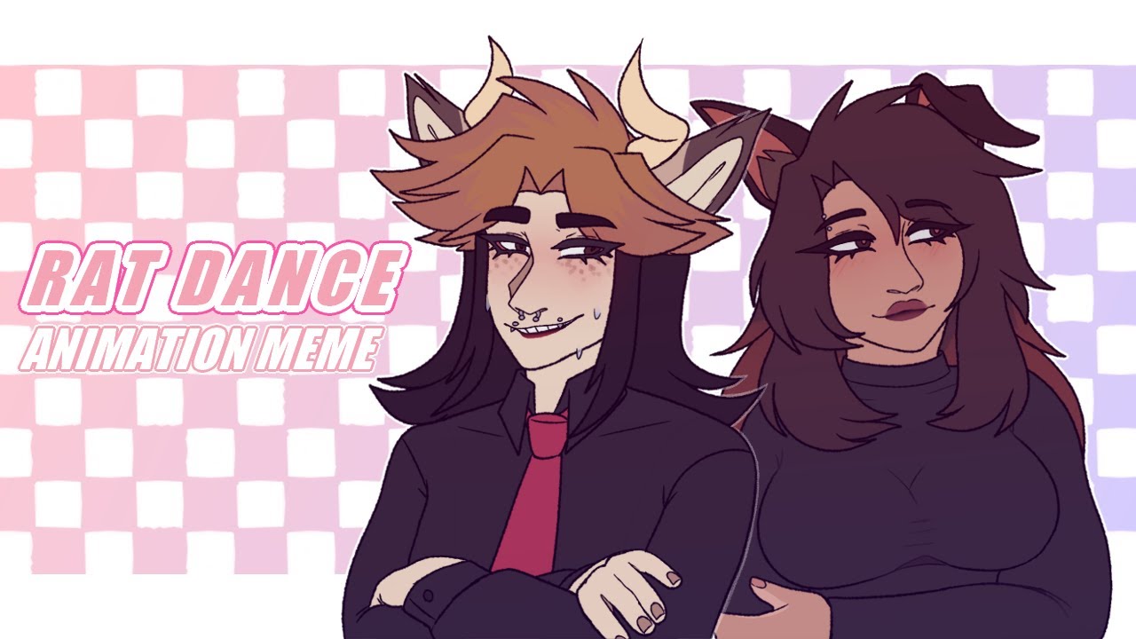[TW Romantic stuff] Rat Dance animation meme [GIFT] - YouTube