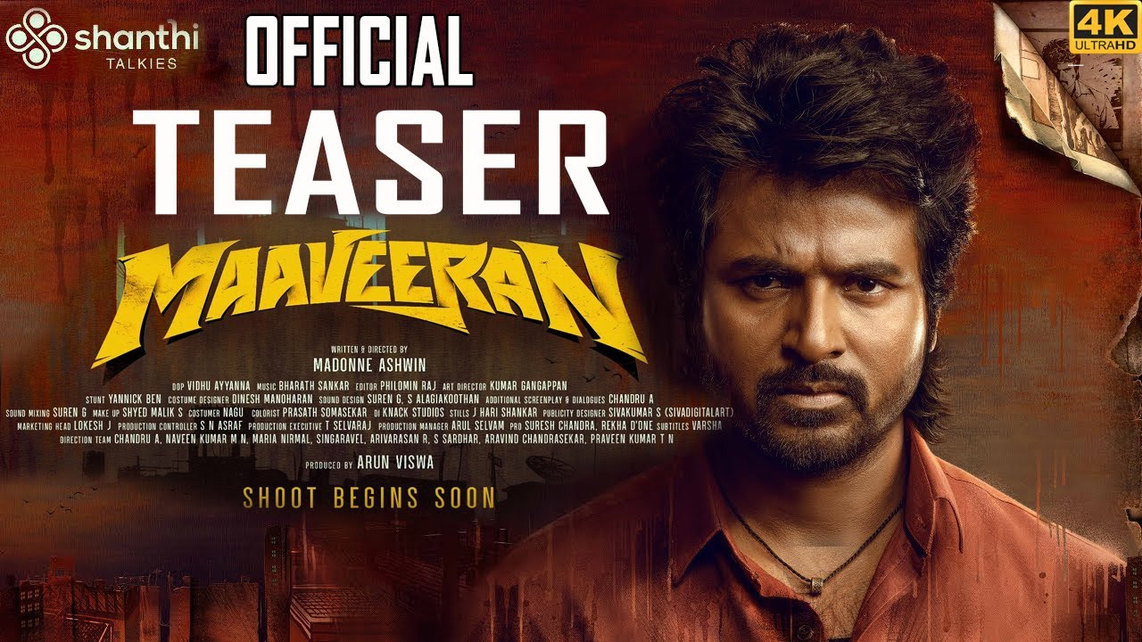 Maaveeran - Shooting Latest Update | Sivakarthikeyan | Madonne Ashwin ...