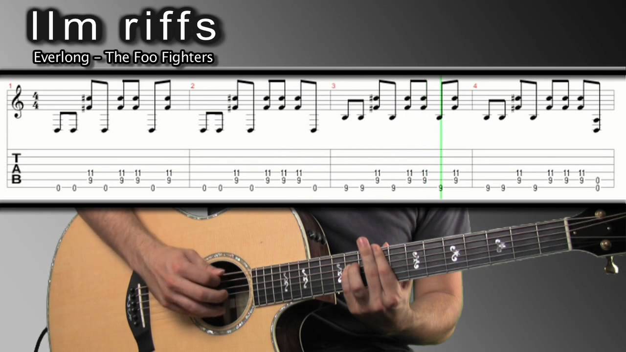 llm Riffs : Everlong, Foo Fighters - YouTube
