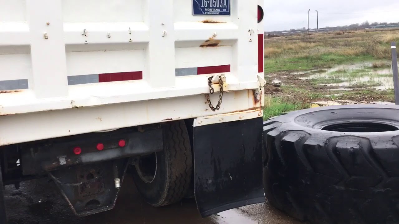 Triple Axle Pup Trailer Selling Online in SE Montana - YouTube