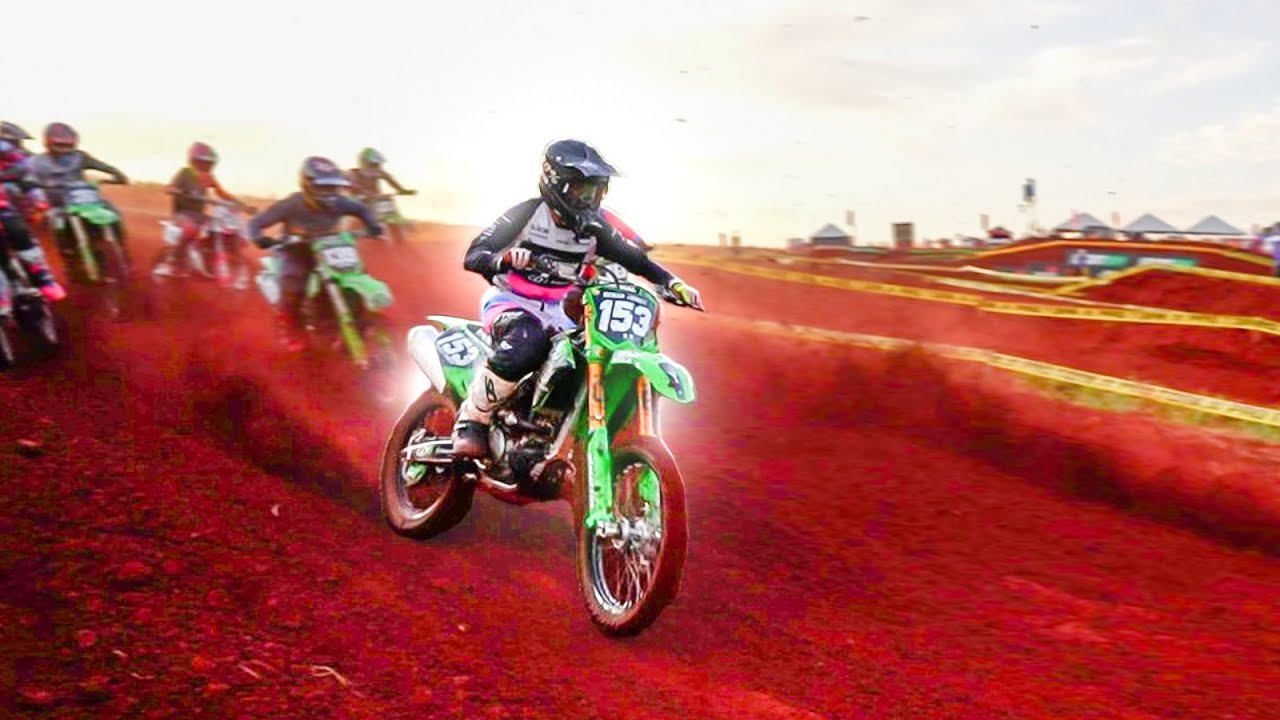 FIZ O MEU MELHOR TEMPO NO CAMPEONATO DE MOTOCROSS - YouTube