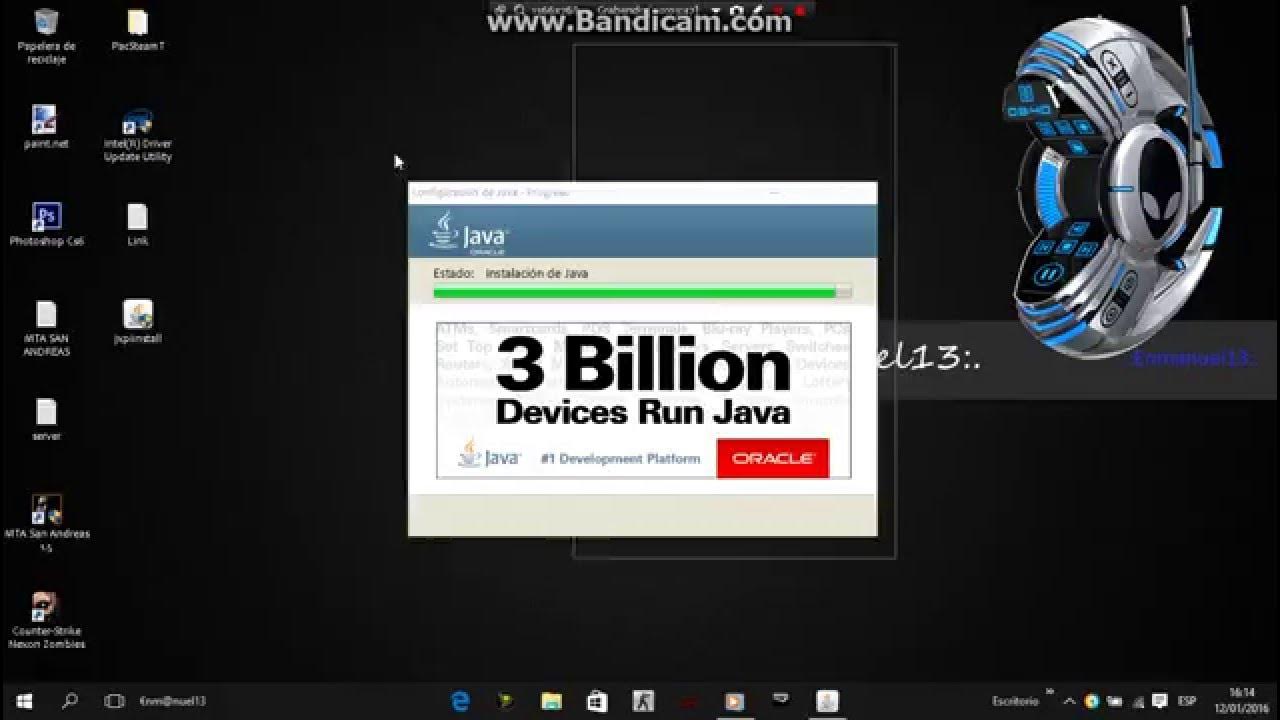 Como descargar java ultima version para windows 10/8.1/8/7 (2017) - YouTube