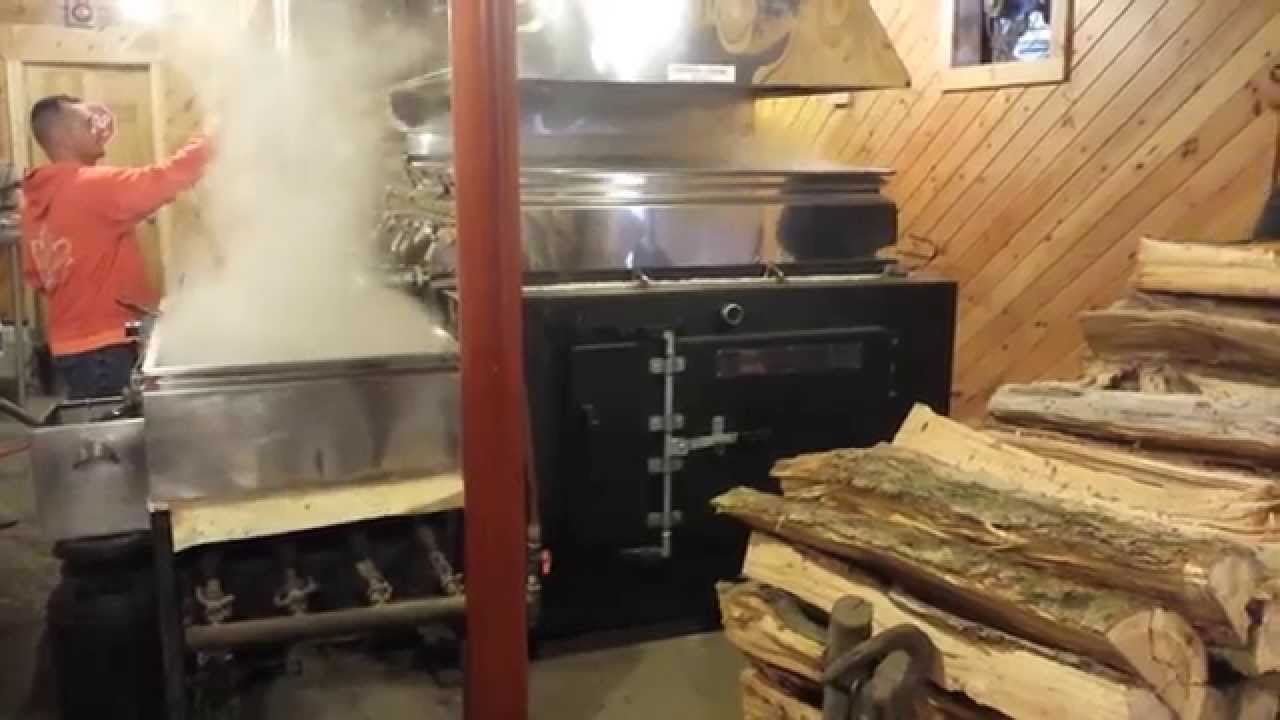 Cartwrights Maple Tree Inn Evaporator - YouTube