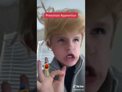 Preschool apprentice. Trump does show and tell. - YouTube