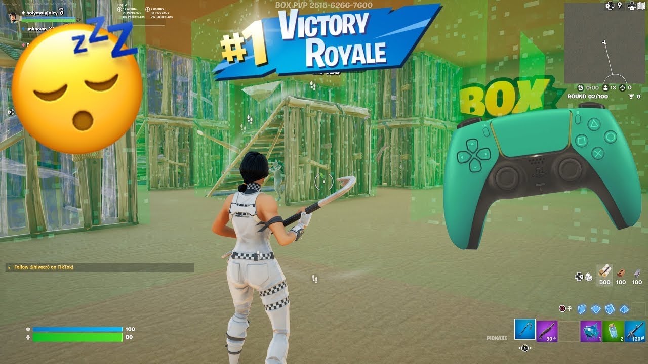 [1 HOUR] PS5 PRO Controller ASMR 😴 Fortnite BOX PVP Gameplay 📦 - YouTube