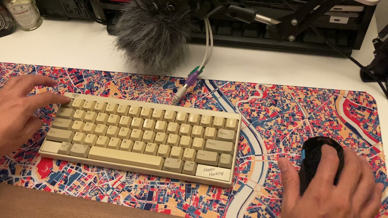 HHKB KB02 Short Cable (Lubed Stabs) - YouTube