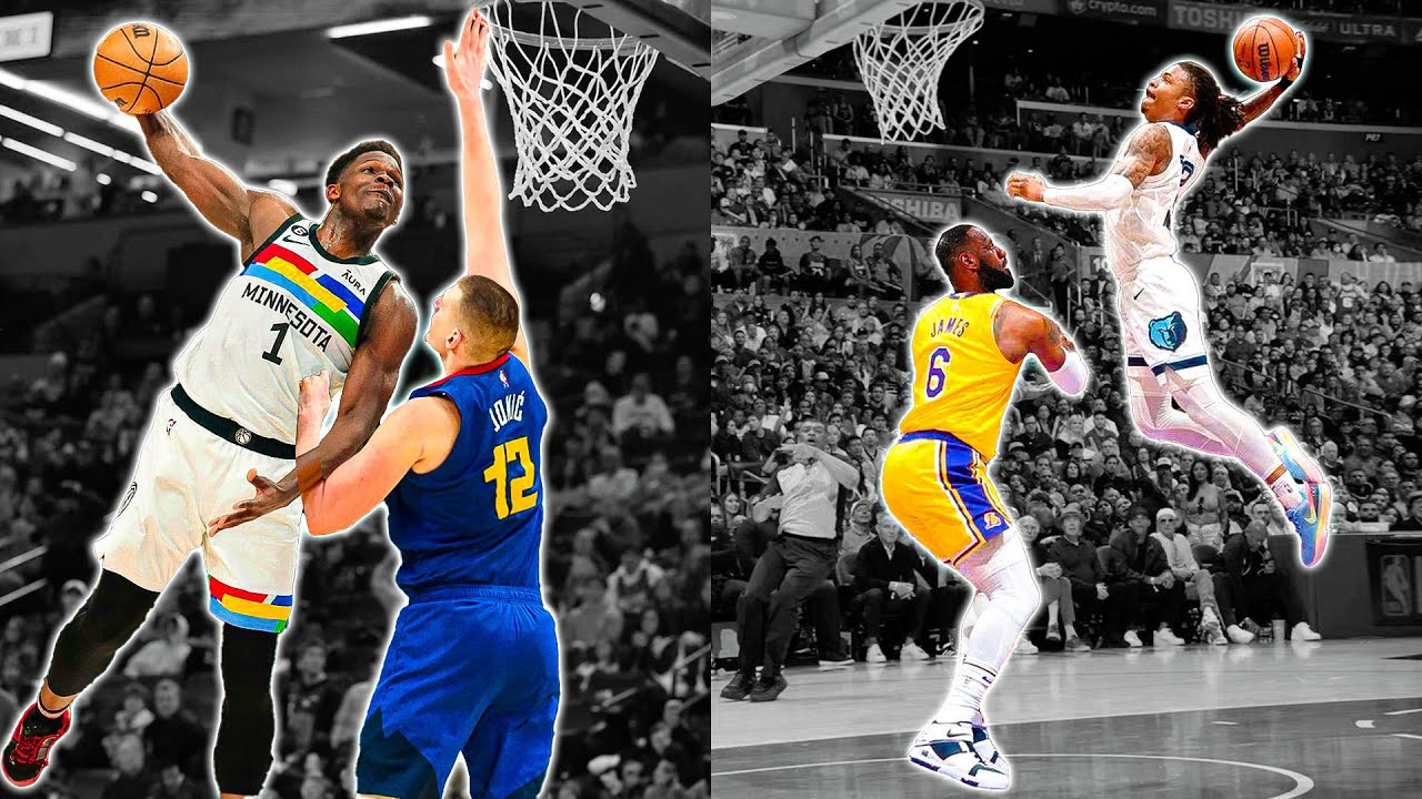 Ja Morant vs Anthony Edwards - Who's Better at Dunking ? - YouTube