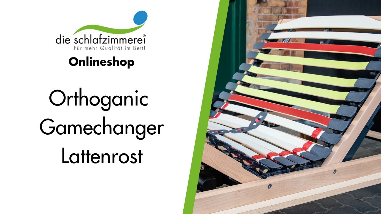 Lattenrost: Orthoganic Gamechanger | die schlafzimmerei Onlineshop 🛍 ...
