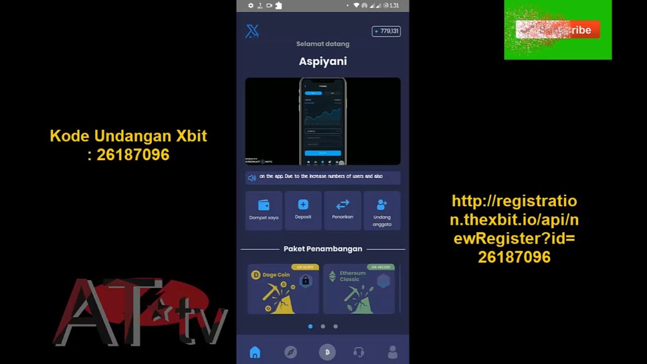 Review Aplikasi Xbit Cloud Miner Legit terbukti Membayar - YouTube
