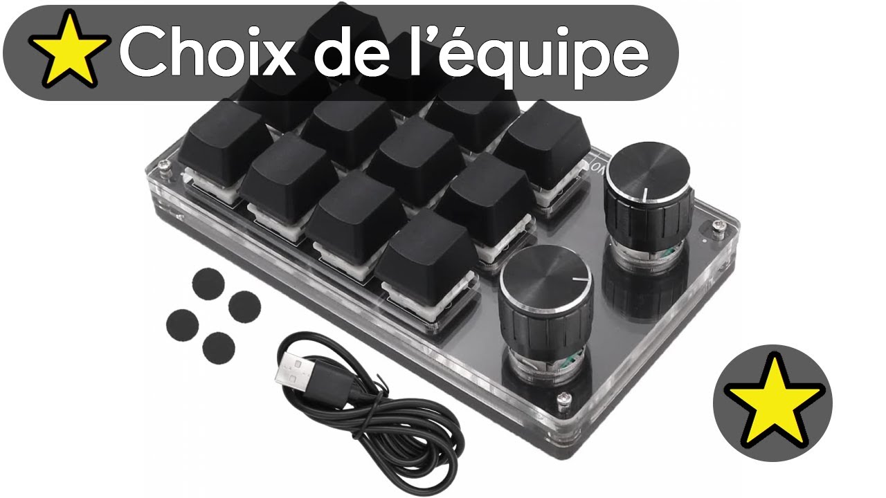 🏆 TOP 3 MEILLEUR CLAVIER MACRO PROGRAMMABLE 2025 - YouTube