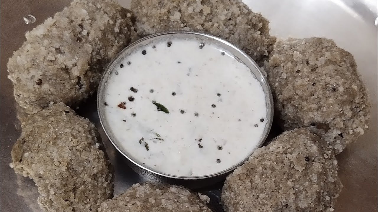 Millet Steam Cake | Kozhukattai - YouTube