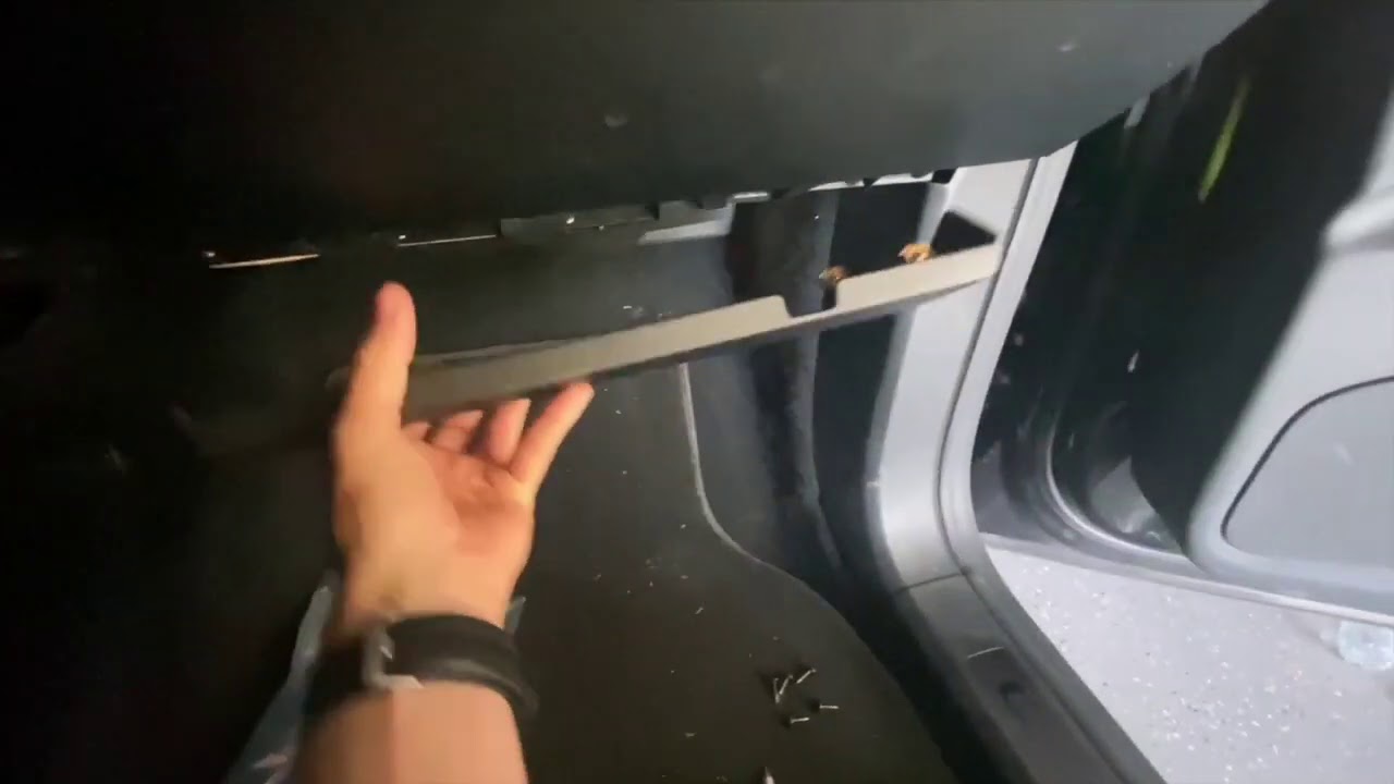 How to change cabin air filter on Tesla Model X - YouTube