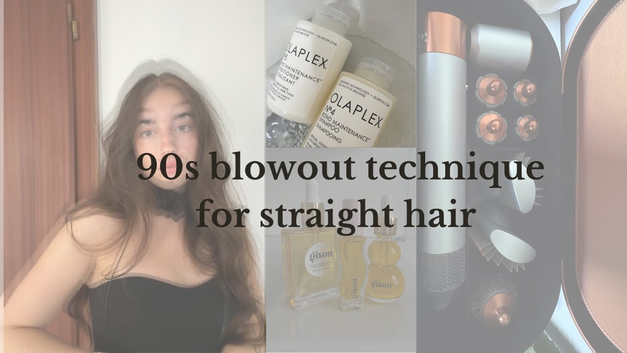 How to do a 90s Blowout - YouTube