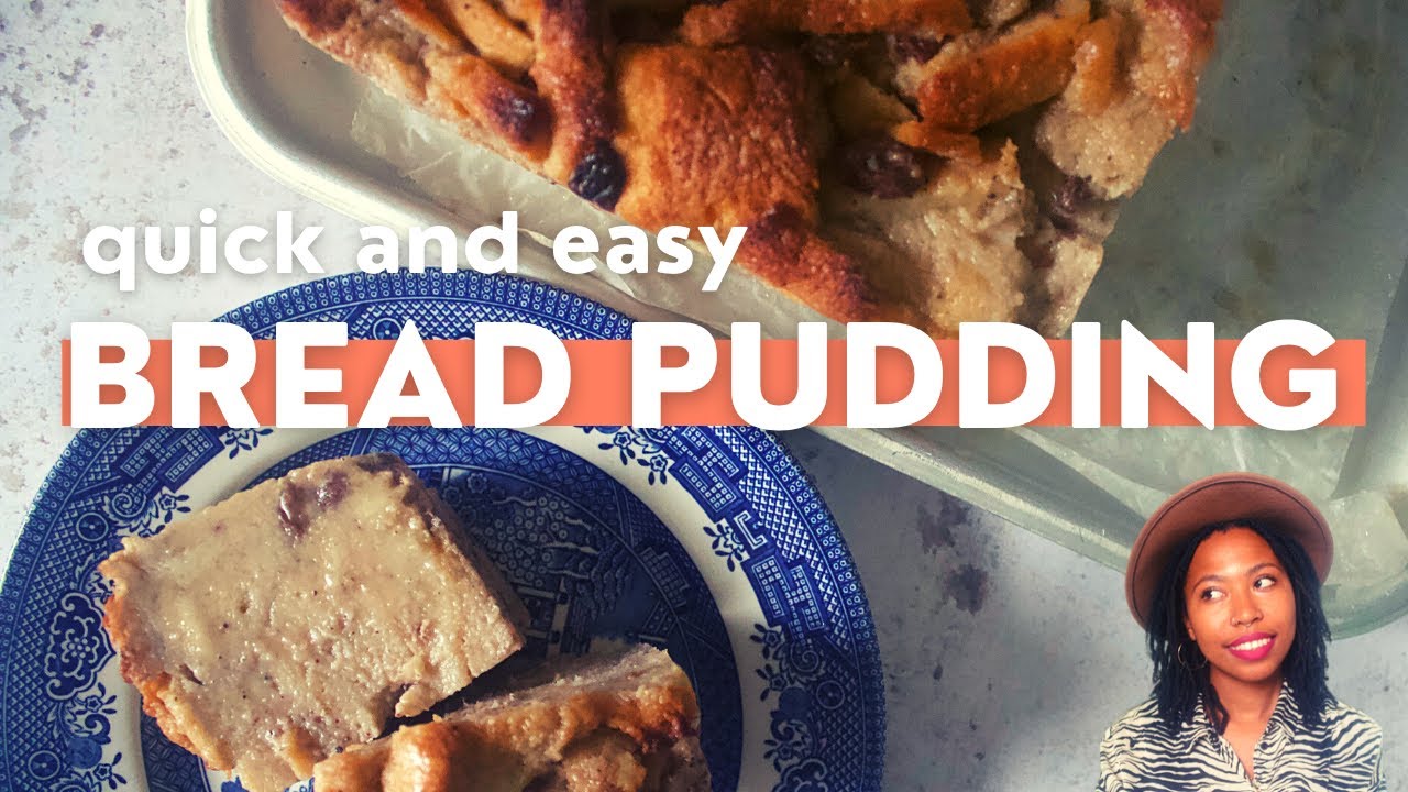 How to make bread pudding at home | Bread pudding West Indian style ...
