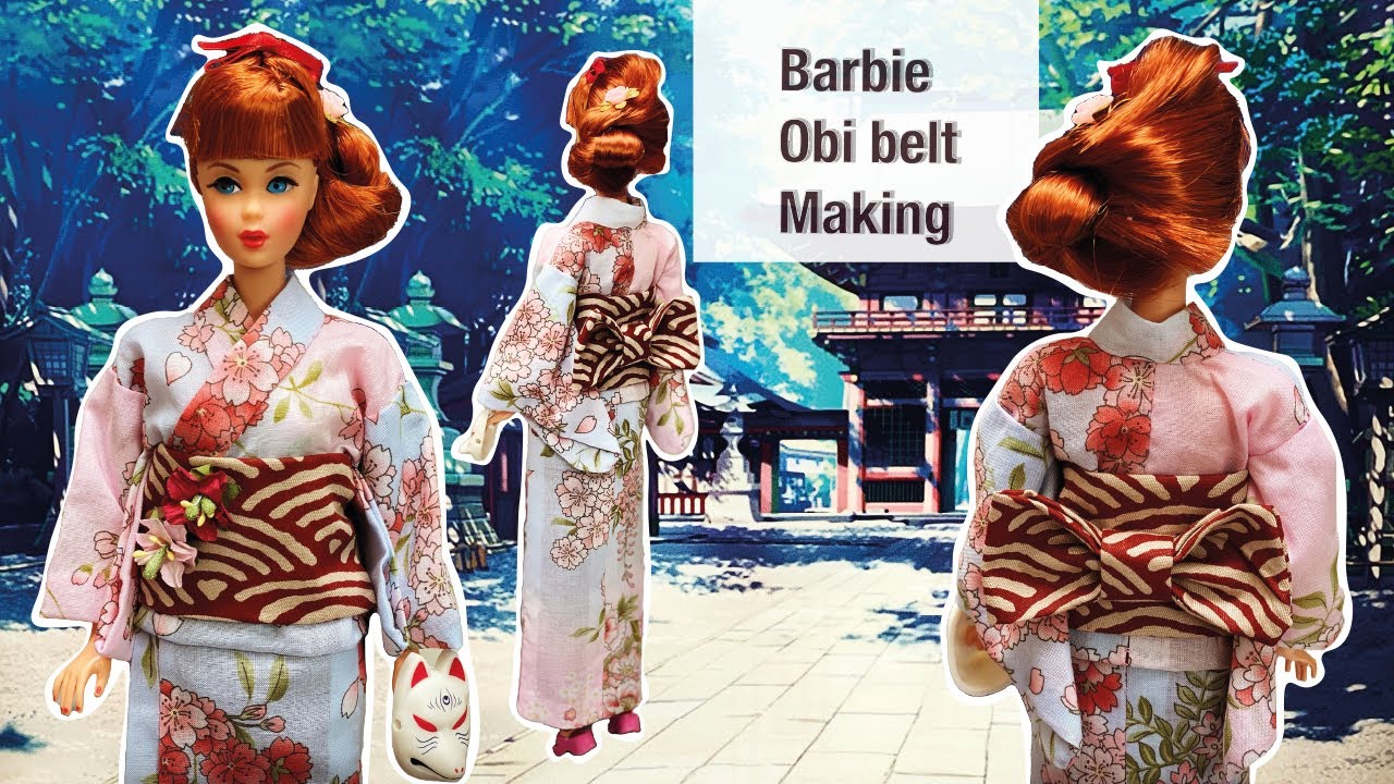 DIY Japanese Yukata For Barbie Doll Episode 2 How To Make Kimono diy-japanese-yukata-for-barbie-doll-episode-2-how-to-make-kimono