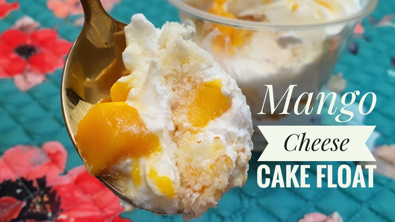 Mango Cheese Cake Float - YouTube