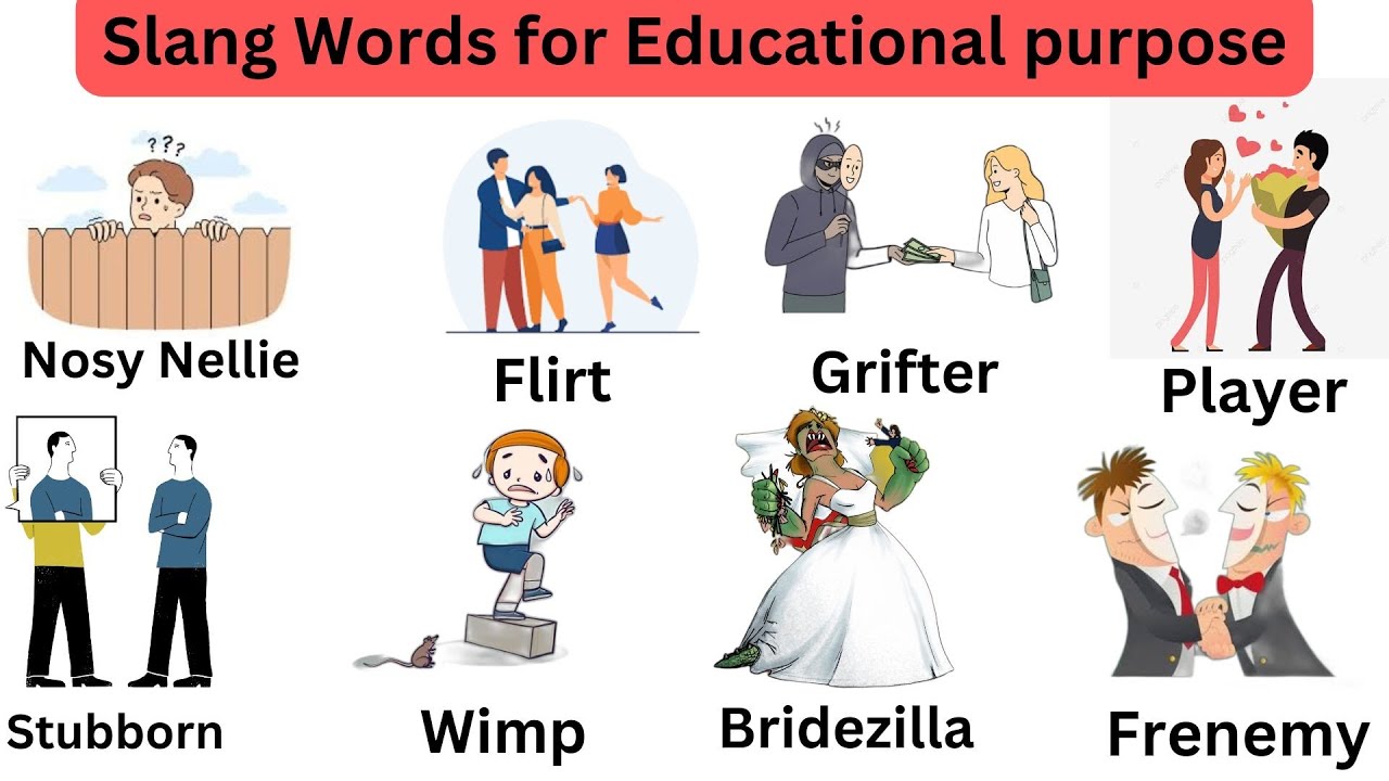Slang words | For Education Purpose | English Vocabulary | English ...