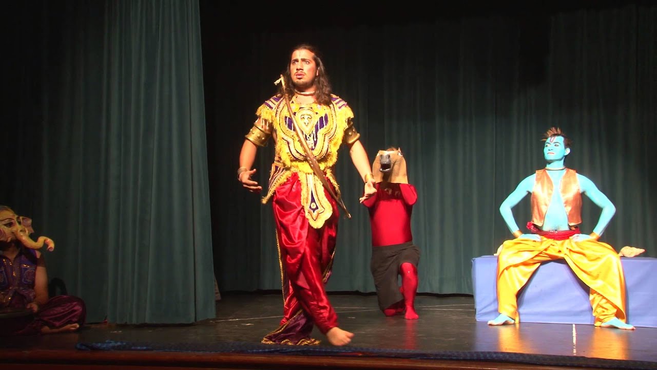 ISKCON 50: Gita Concise Drama directed by HH Bhaktimarg Swami - YouTube