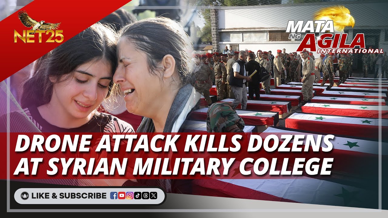 Drone attack kills dozens at Syrian Military College | Mata Ng Agila ...