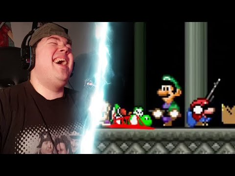 Super Mario Bros. Spielfilm Verarsche | REAKTION
