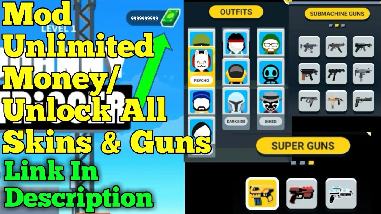 Johnny Trigger MOD (Unlimited Money/Unlock All Skin and Guns) - YouTube