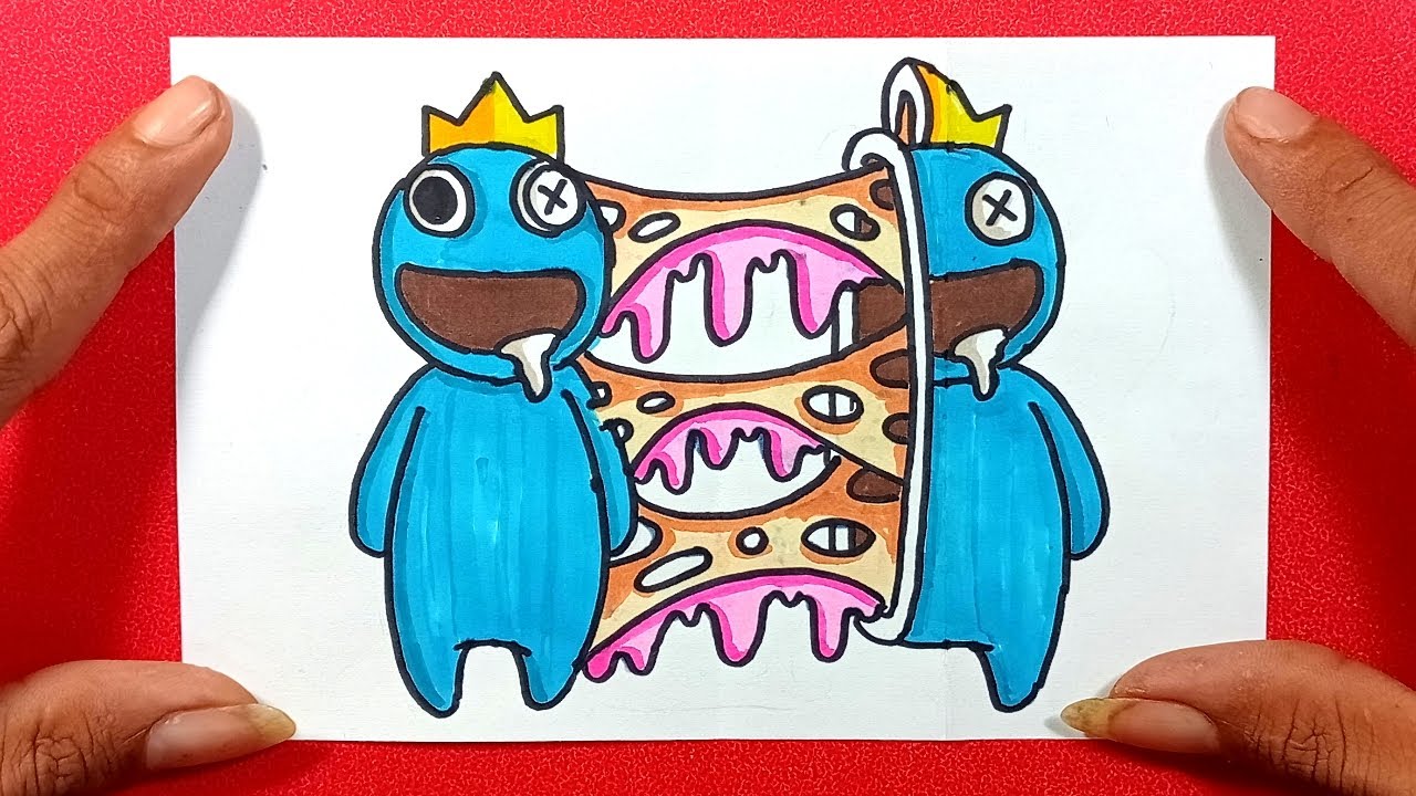 How to Draw Rainbow Friends Transformation - Super Creative Art For ...