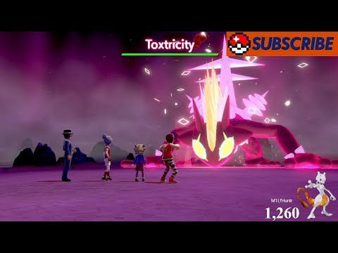 Non Stop Gmax Ultra/Square Shiny Toxtricity 6IV Raids with HA!!! Lets ...
