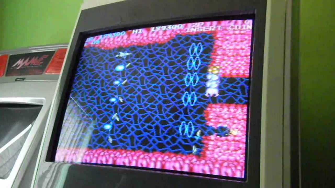 Game Play Salamander ARCADE - YouTube
