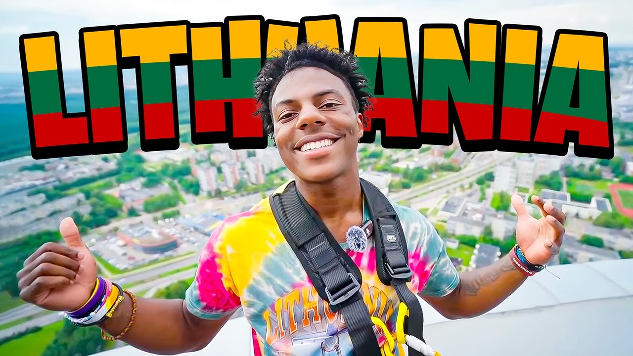 iShowSpeed's First Time in Lithuania! 🇱🇹 (Craziest Stream..) - YouTube