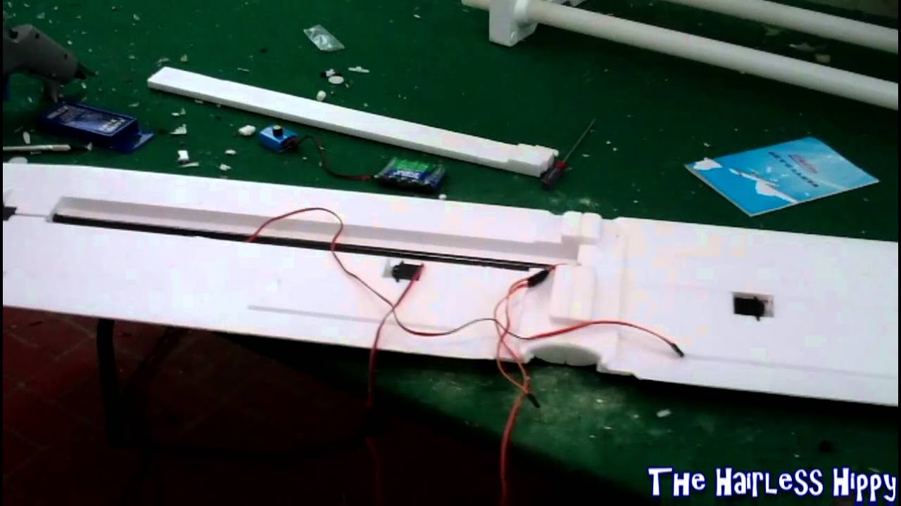 RC Day: Ultimate Skywalker FPV Build: Elevator and Main Wing COMPLETE ...