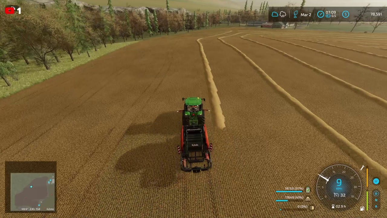 FS22 Farming Simulator 22 Live Stream Southern Style Logging and Farm ...