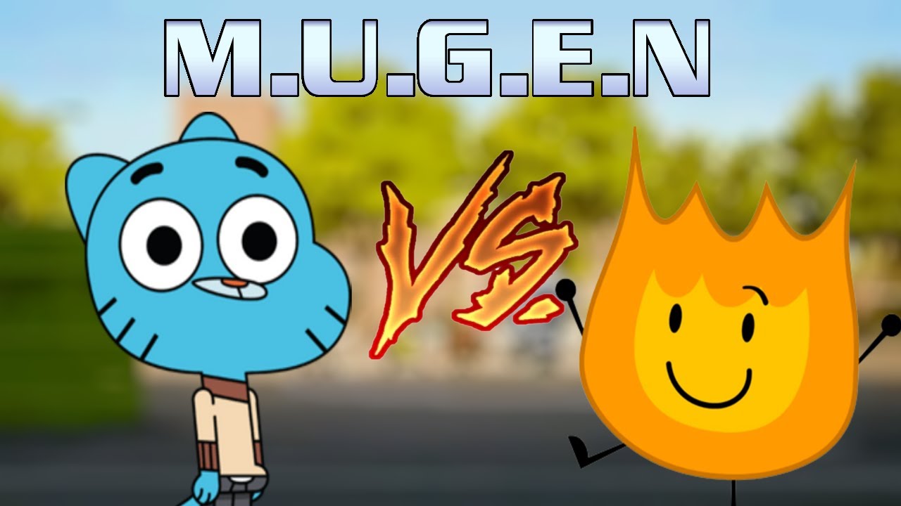 Mugen Battle #010 Gumball VS Firey - YouTube