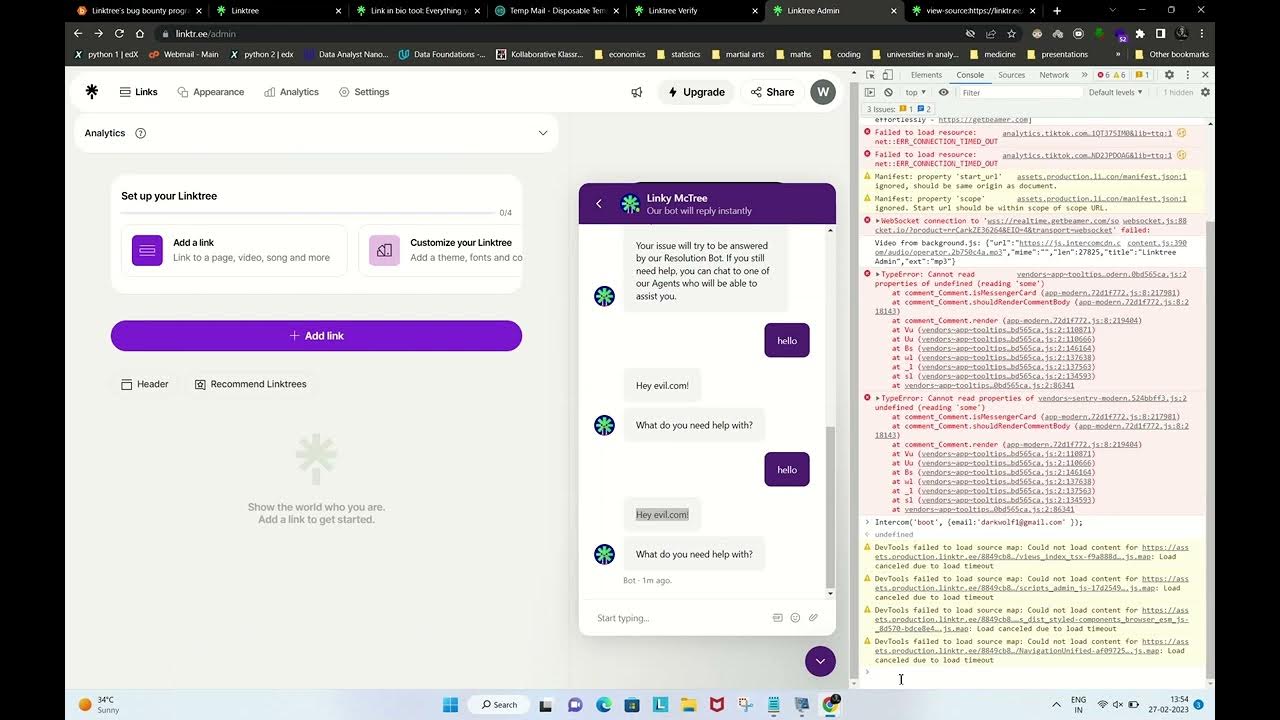 Intercom Misconfiguration Leads To User Impersonate Poc Bug Bounty Poc Unemployee Hacker