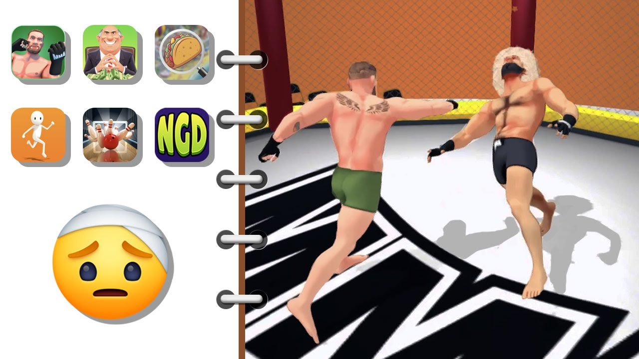 MMA Trivia Run, Mister Money, Scavenge Island, Only Down, Bowling Clash ...
