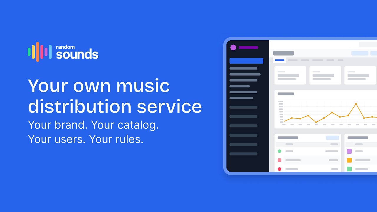 Create your own music distributor with Random Sounds White Label - YouTube