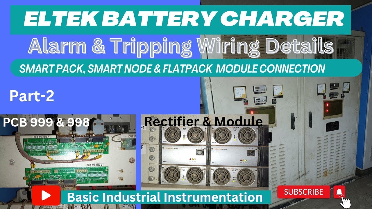 Eltek charger Alarm & Tripping and Module connection #batterycharger # ...