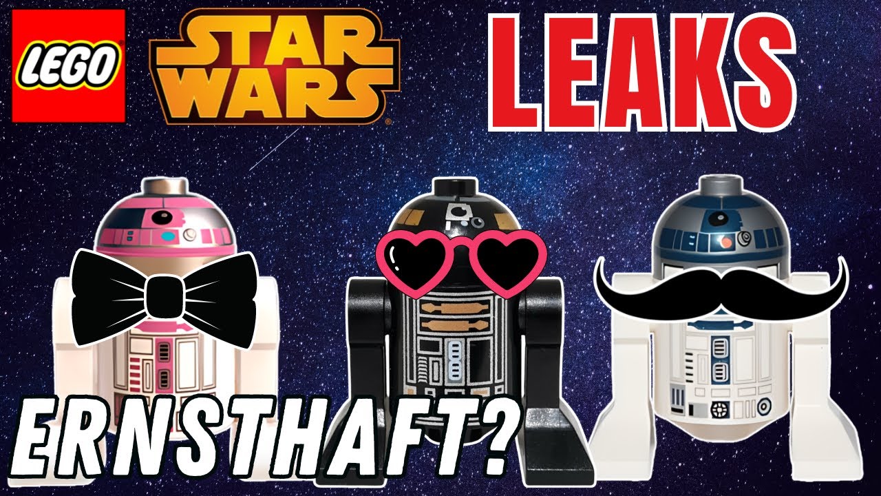 LEAKS: JETZT GEHT LEGO ZU WEIT! DIVERSE DROIDEN? (R2-KT, R2-D2, R2-K5 ...