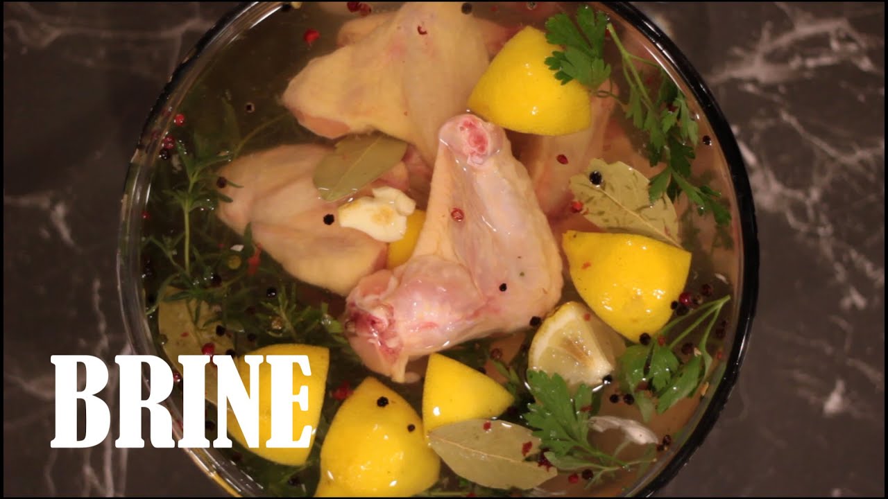Sulu Sulu, Lezzetli Tavuk Pişirme Yöntemi, BRINE nasıl yapılır? - YouTube