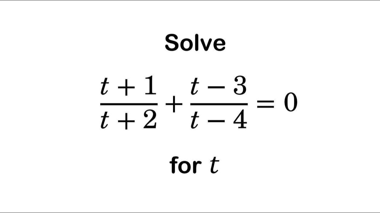 How To Solve Rational Equations like a PRO! || New General Maths SS3 ...