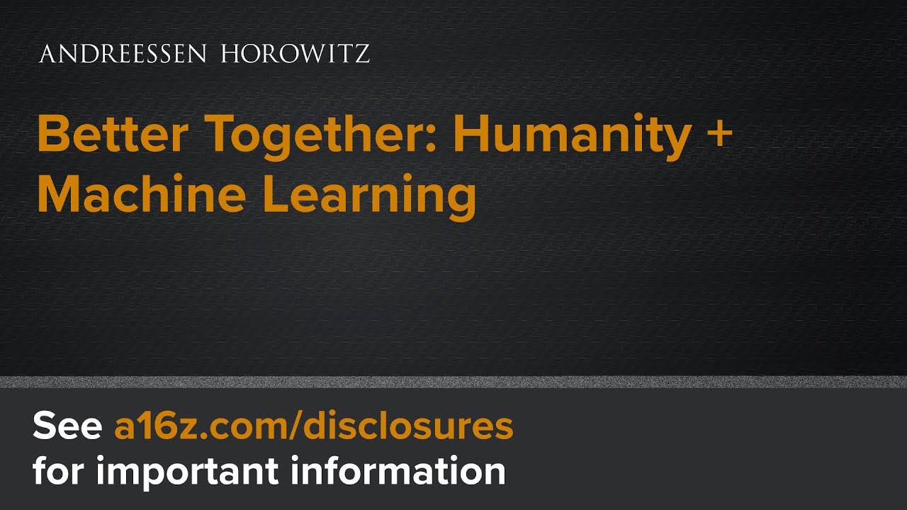 Better Together: Humanity + Machine Learning - YouTube