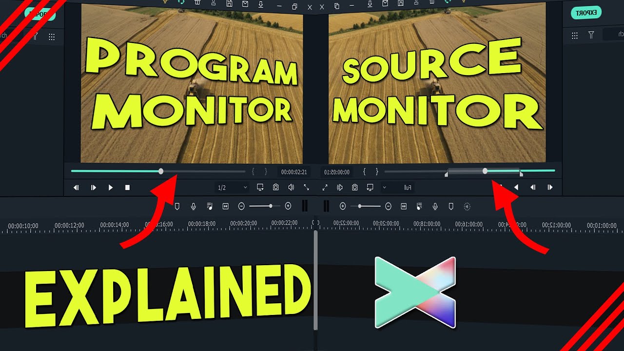 How To Use Source Monitor In Filmora | Source Monitor Explained - YouTube