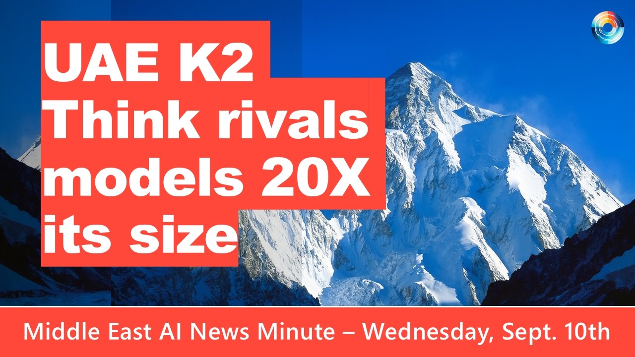 K2 Think: UAE’s open-source AI beats giant models - YouTube