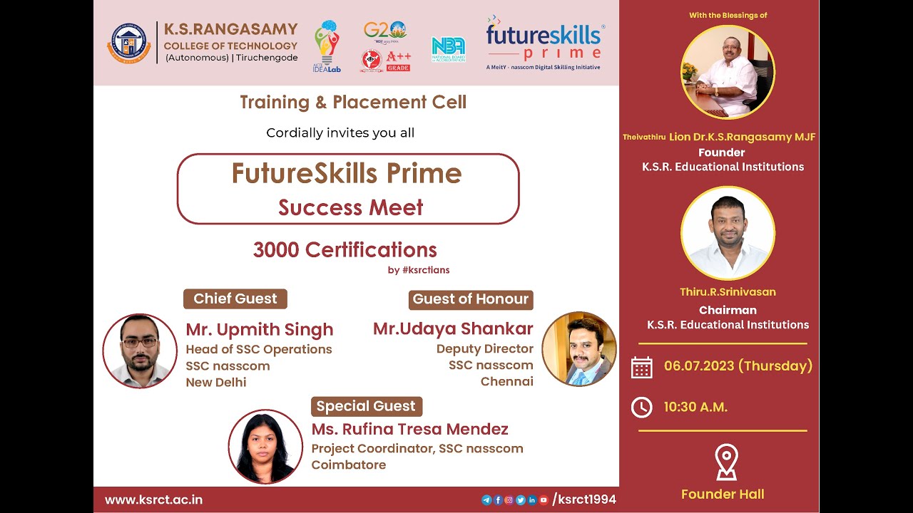 FutureSkills Prime Success Meet 2023 - YouTube