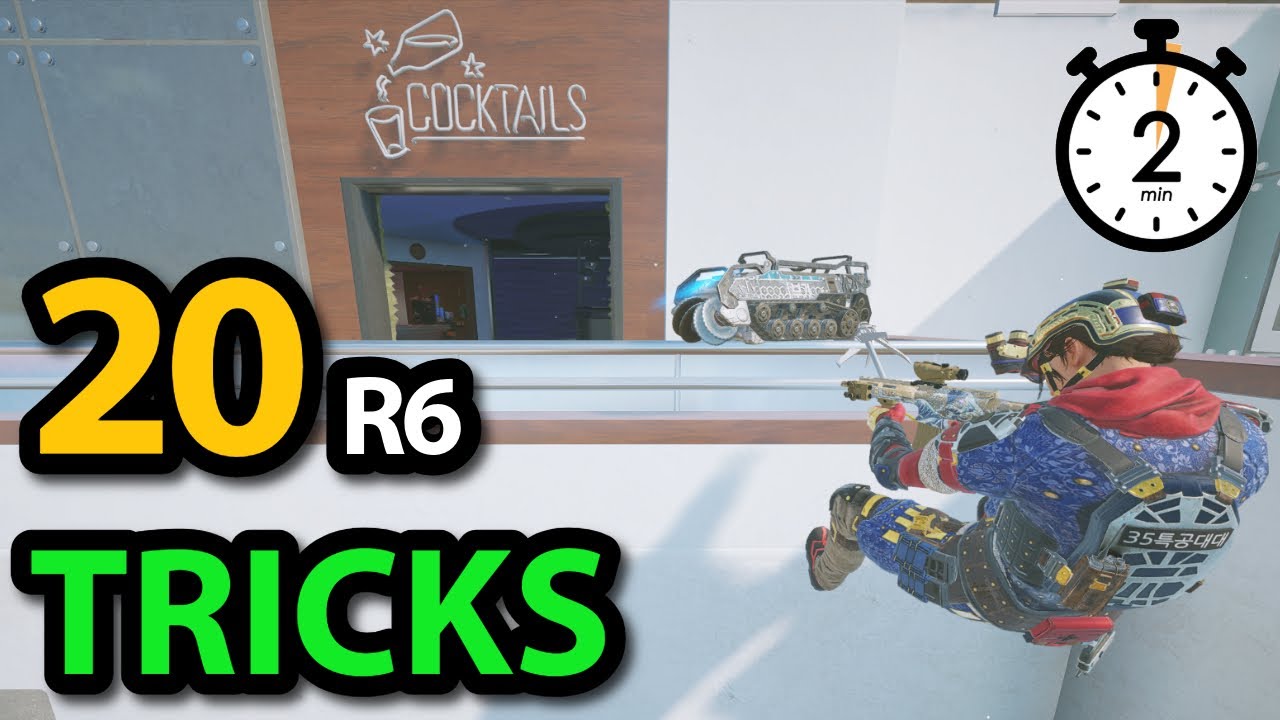 20 MUST KNOW R6 Tricks in 2 Minutes - Rainbow Six Siege - YouTube