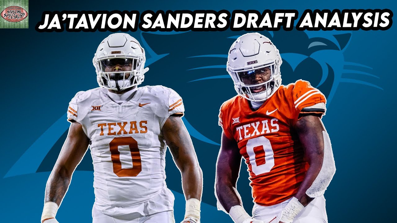 Ja'Tavion Sanders (TE) Carolina Panthers | NFL Draft Analysis Ep18 ...
