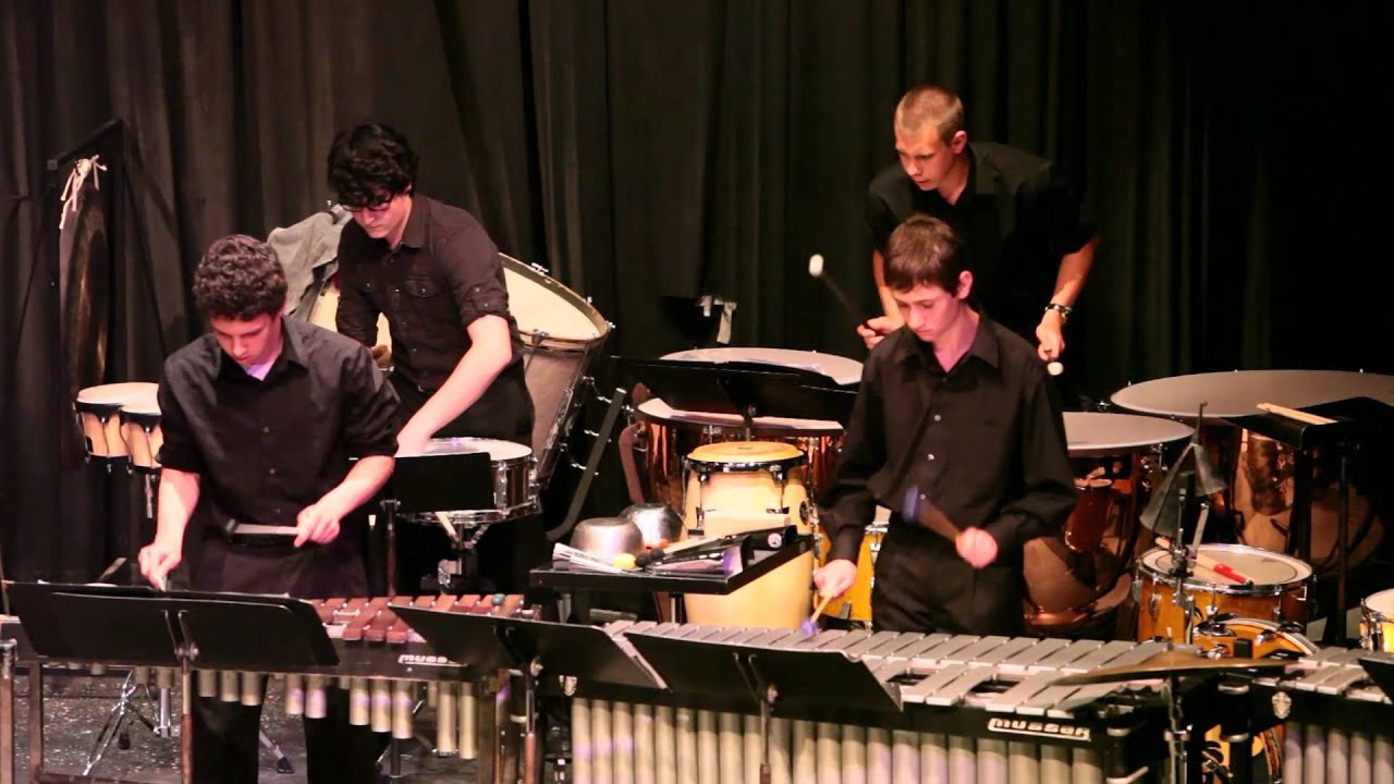 #6 - "Storm Warning and Dance" - VHS Percussion Ensemble 2013 - YouTube